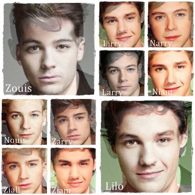 One Direction Face Morph