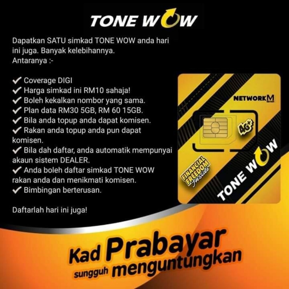 Tone Wow Plus: Penerangan Bisnes