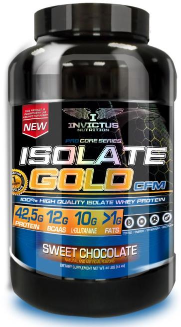 SUPLEMENTOS DEPORTIVOS: ISOLATE GOLD CFM 1,8 KG