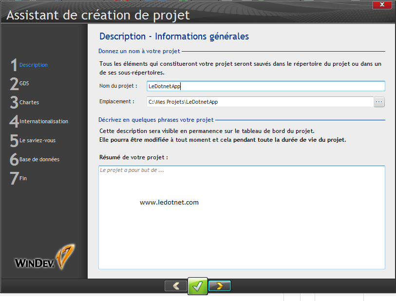 Créer votre première application Windev 17