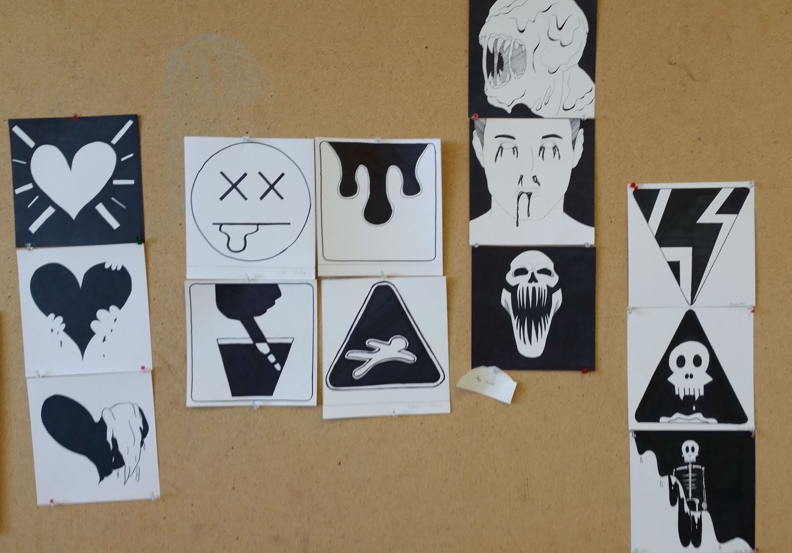 Starting to Draw: Warning Signs