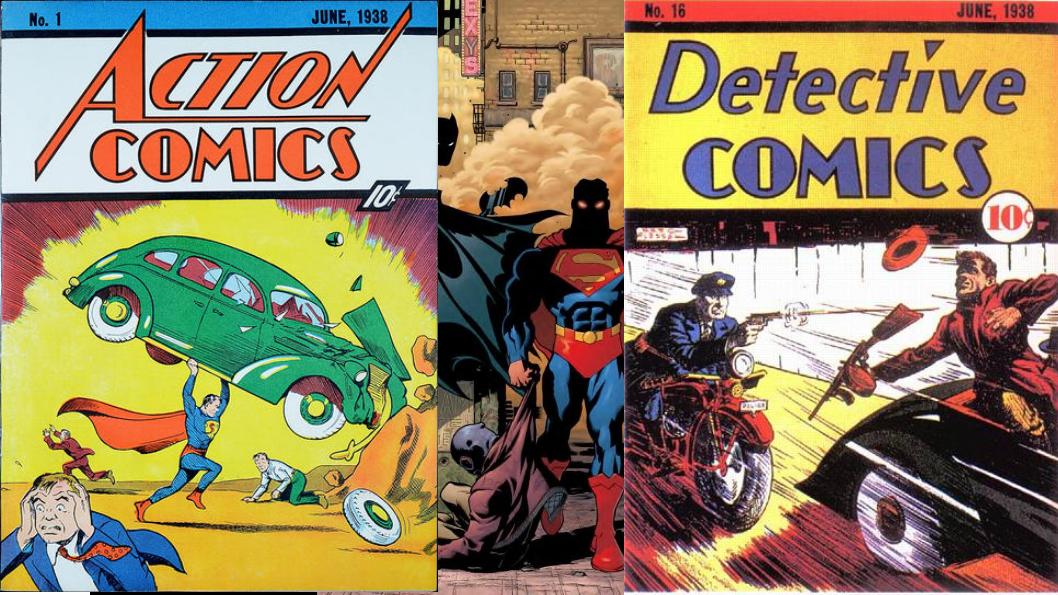 Dave's Comic Heroes Blog: When Did Action Comics Overtake Detective Comics