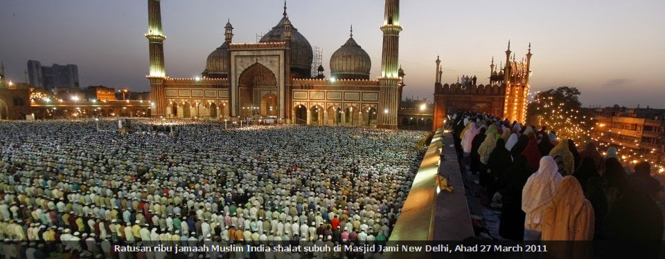 Indahnya Solat Subuh di Masjid Akbar New Delhi - JERUK ANTU
