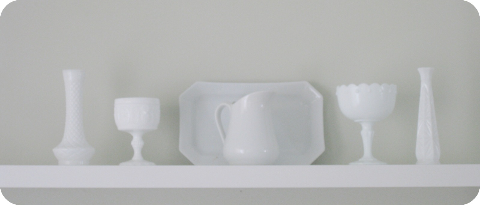 {twenty}something: Milk Glass