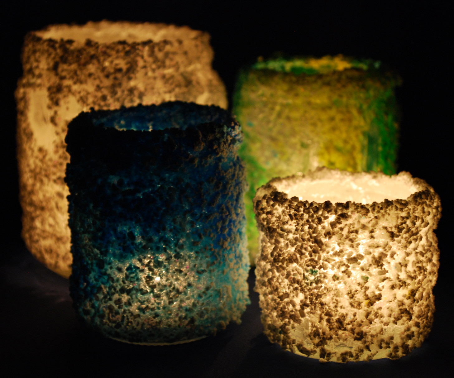 Get Crafting!: Salt Jar Luminaries