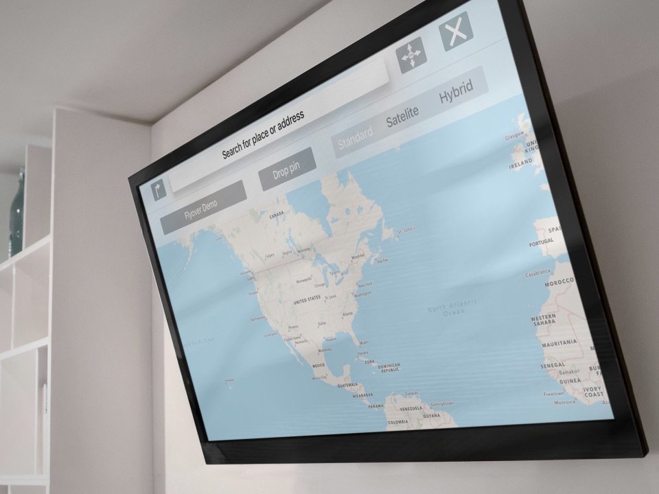 TV Maps brengt Apple Maps naar de Apple TV - Navigatie nieuws