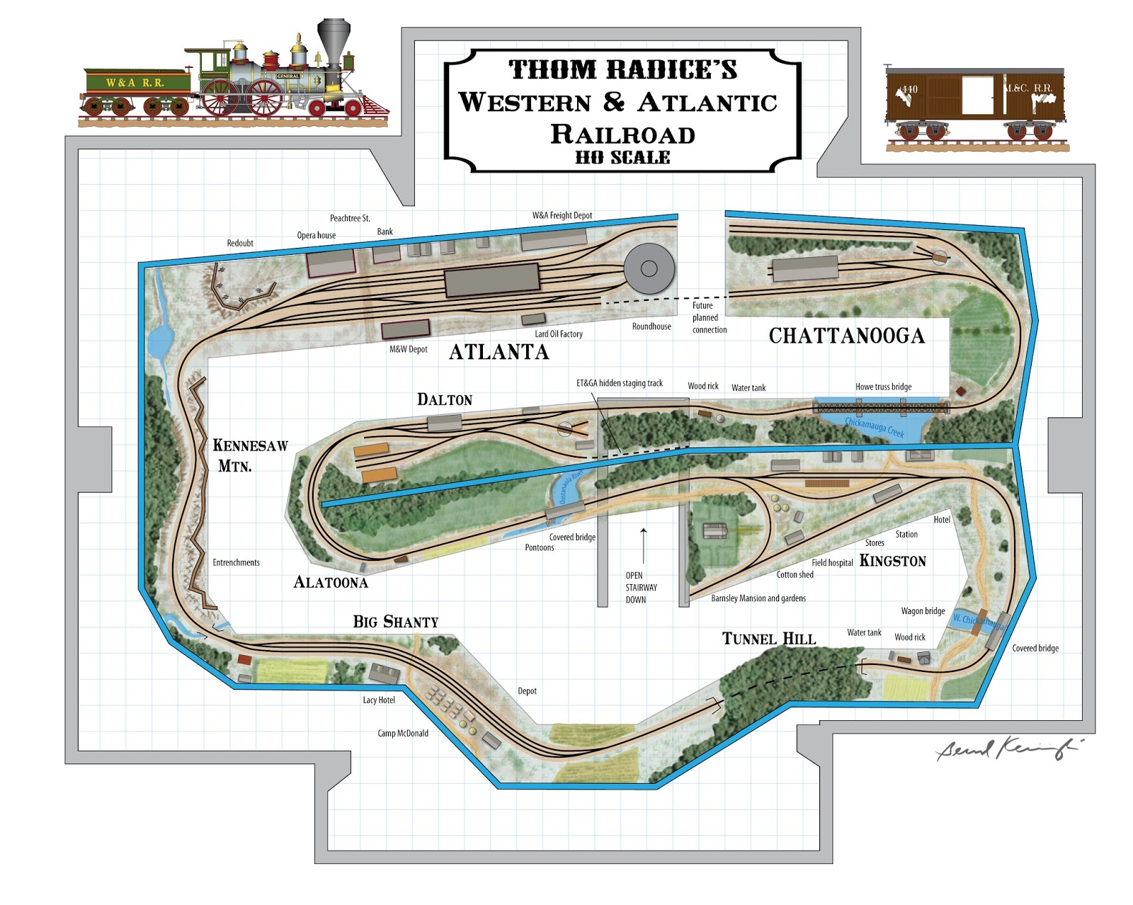USMRR Aquia Line and other Model Railroad Adventures: New track plan ...