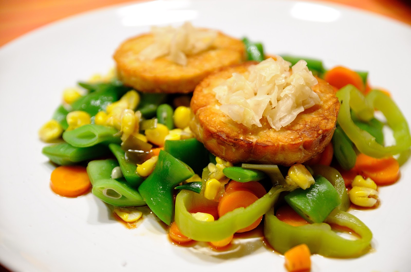 Ensalada de verduras hervidas. - COCINAR PARA NUTRIR