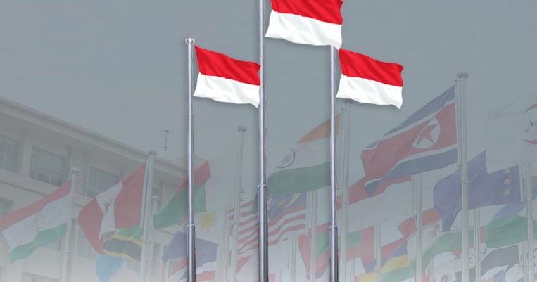 Tiang Bendera Stainless Outdoor ( Standing flags pole) - Refrensi ...