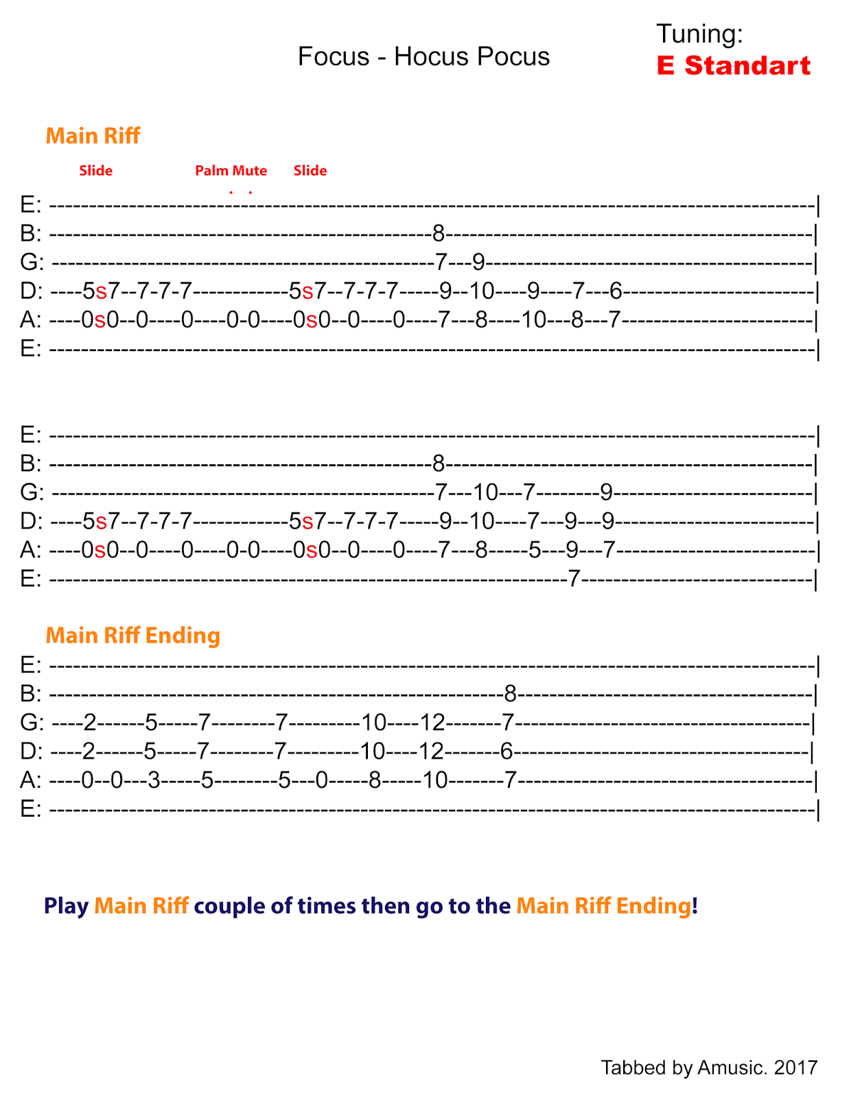 Amusic: Focus - Hocus Pocus