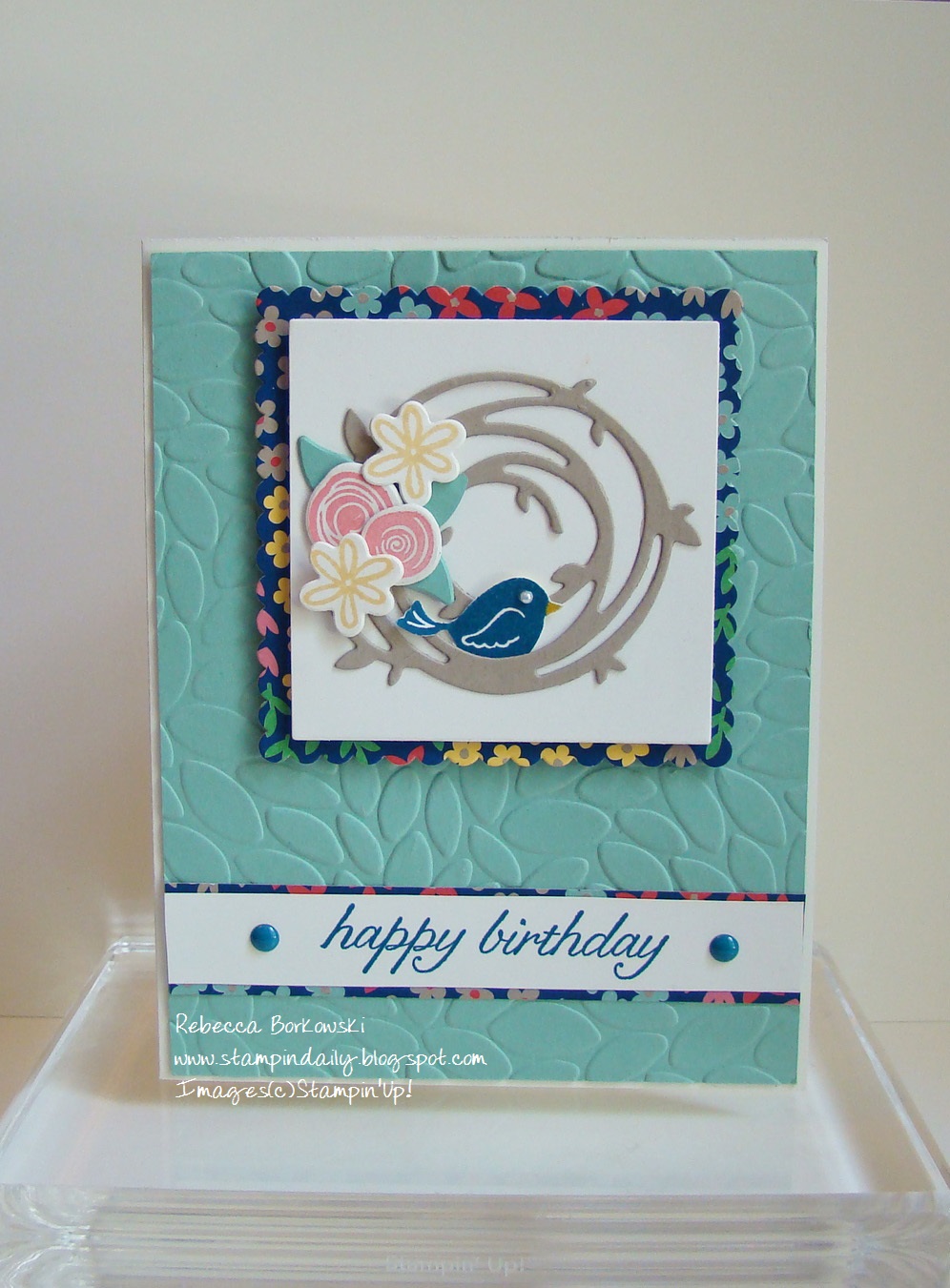 Stampin' Daily: Swirly Bird