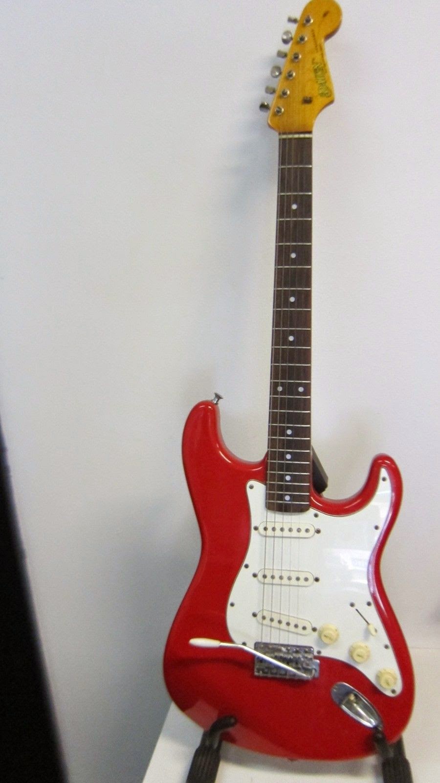 Daion Guitars Down Under: Made In Japan Red "Strat" Style Daion ...