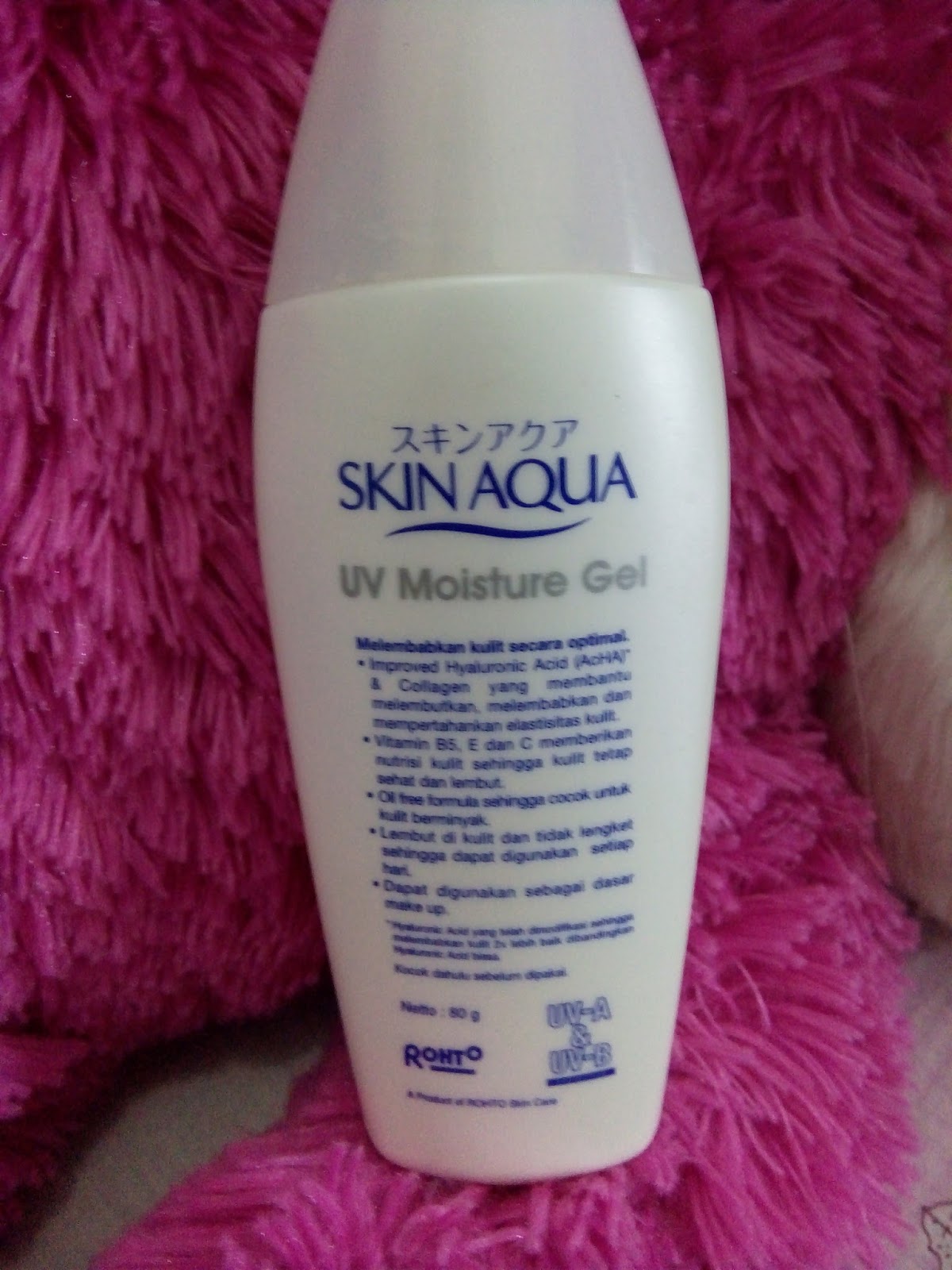 Review Sunblock Skin Aqua UV Moisture Gel SPF 30 ~ Hello I'm Rahma