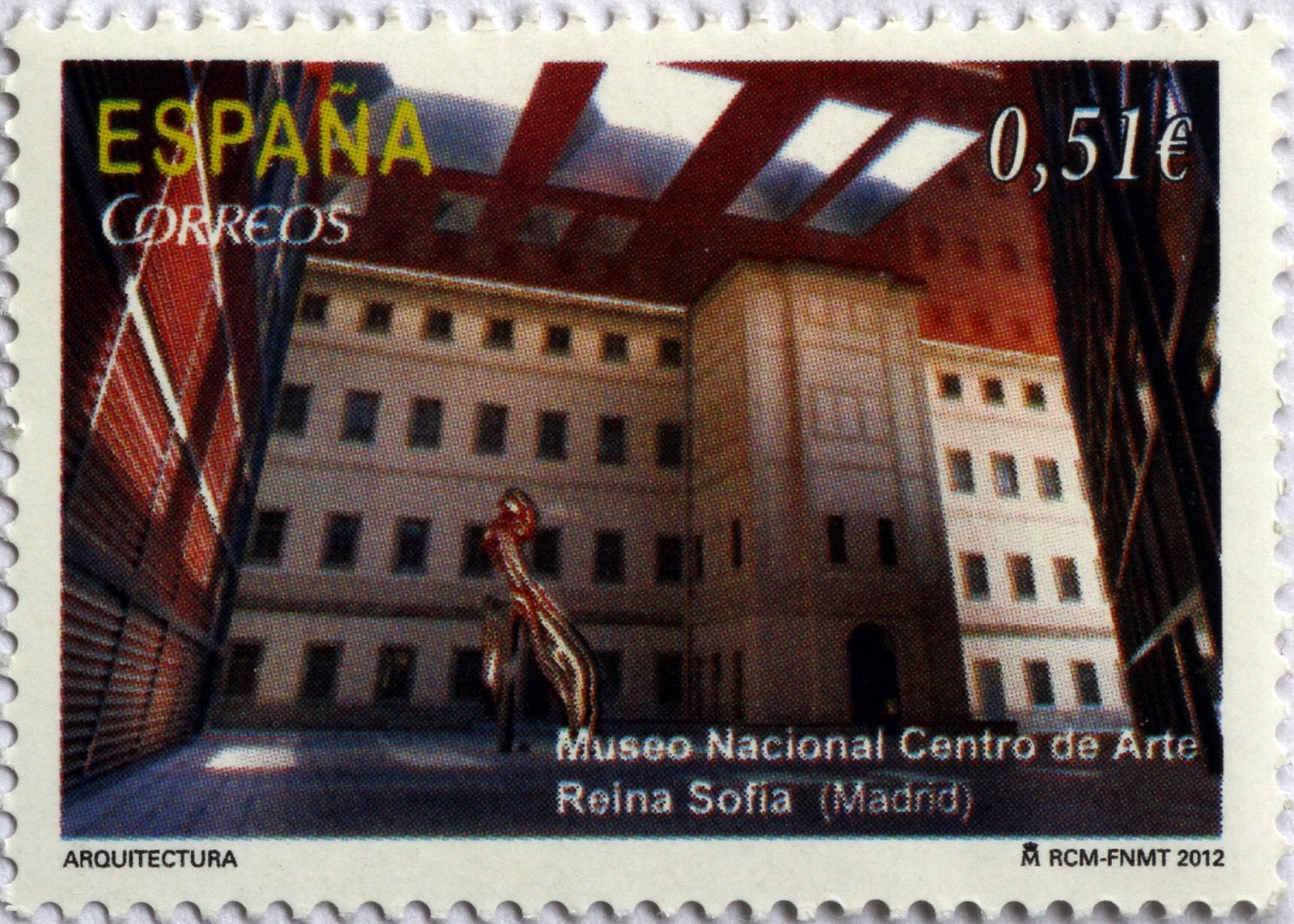 Sellos de Filatelia de España: SELLO | MUSEO NACIONAL CENTRO DE ARTE ...