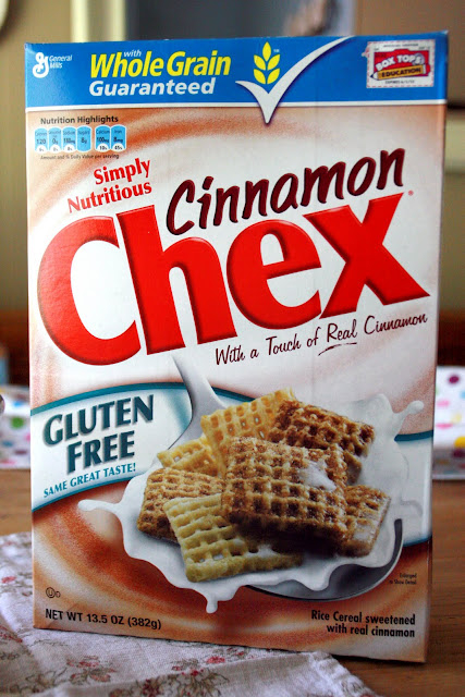 Cooking with Chopin, Living with Elmo: Snickerdoodle Chex Mix