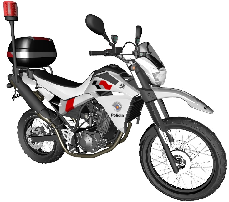 Equipe Tatica 3D ® » Mods Policiais Em Geral: Yamaha XT 660 - ROCAM PMESP