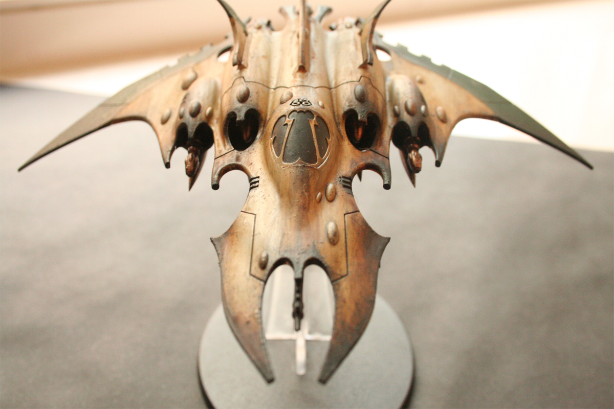 Razorwing Jet Fighter - Dark Eldar Painting Progress : GRIM DARK REALMS