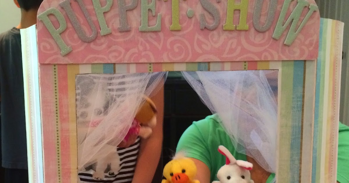 Monica Katie: DIY: Finger Puppet Theater