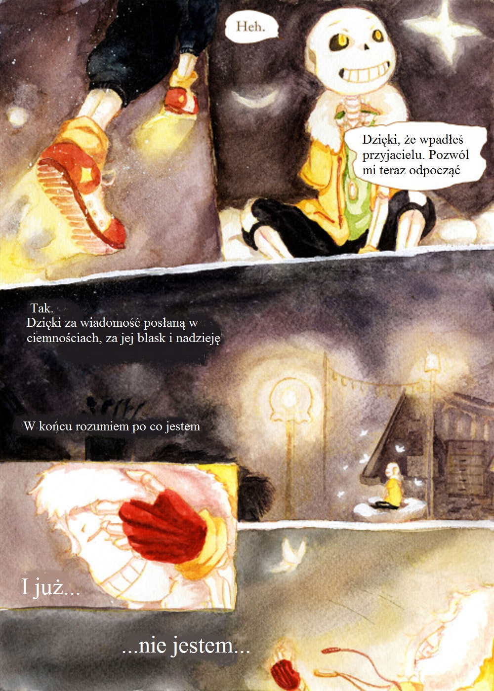 Undertale: Faith!Sans 2 część 2 [tłumaczenie PL] ~ Handlarz Iluzji