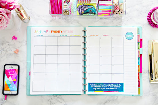 IHeart Organizing: 2015 Daily Planner FAQ's