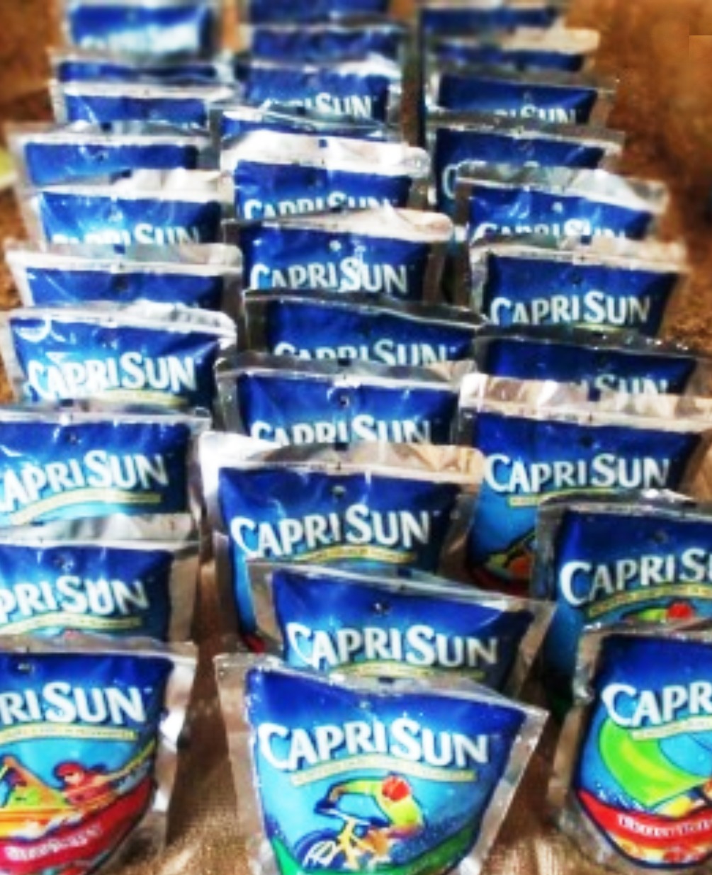 Him & Her: capri sun bag tutorial