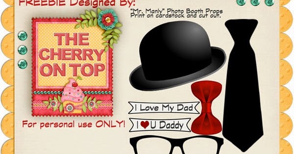 The Cherry On Top: Free Photo Booth Props