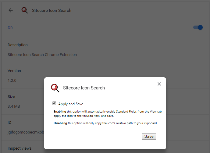 Sitecore Icon Search Chrome Extension: What's New in v1.2 ~ Sitecore Gabe