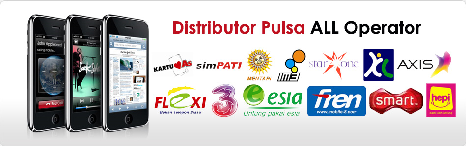 Distributor Pulsa All Operator Murah dan Termurah di OKU TIMUR