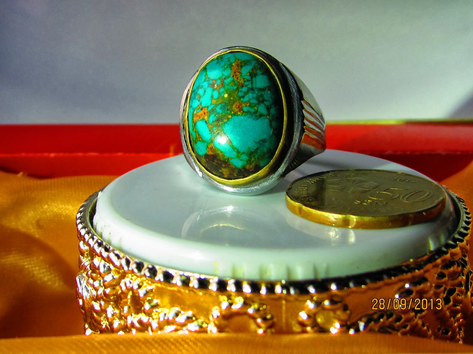 salamrezeki: Batu Fairuz Biru Emas