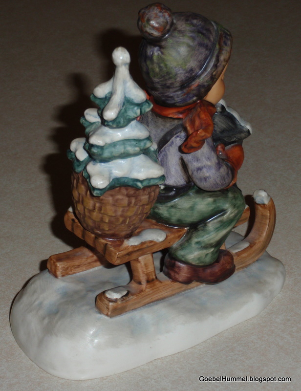 Goebel Hummel: Ride Into Christmas Goebel Hummel Figurine #396 TMK5
