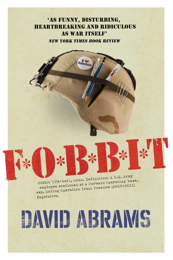 The Quivering Pen: Win a copy of Fobbit (UK version)