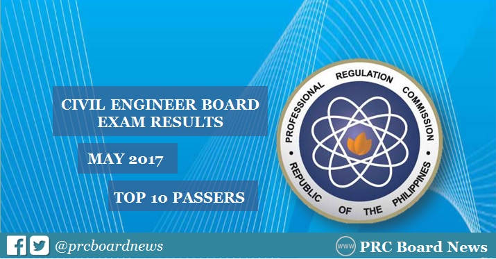 Top 10 Passers: FEU alum tops May 2017 Civil Engineering CE board exam