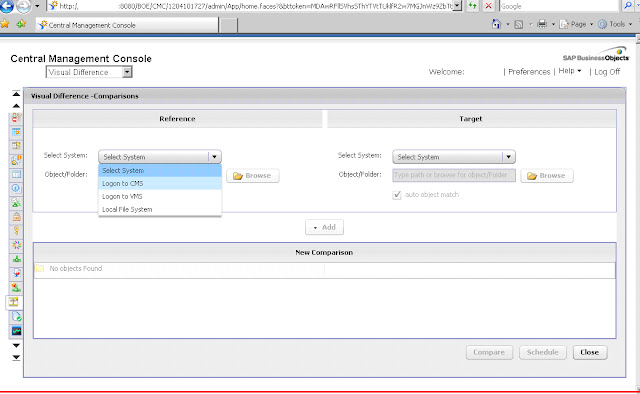 CMC in Business Objects BI 4 - New features