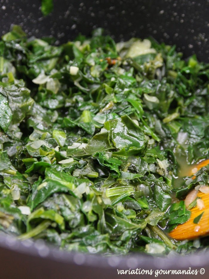 Lasagnes aux blettes, ricotta, parmesan et pignons | Les Variations ...