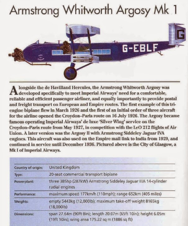 ~Stringbags and Rattleboxes~ : Armstrong Whitworth Argosy A.W.154