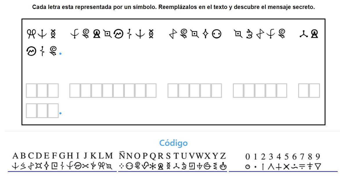 MONSATIC: Generador de mensajes codificados.