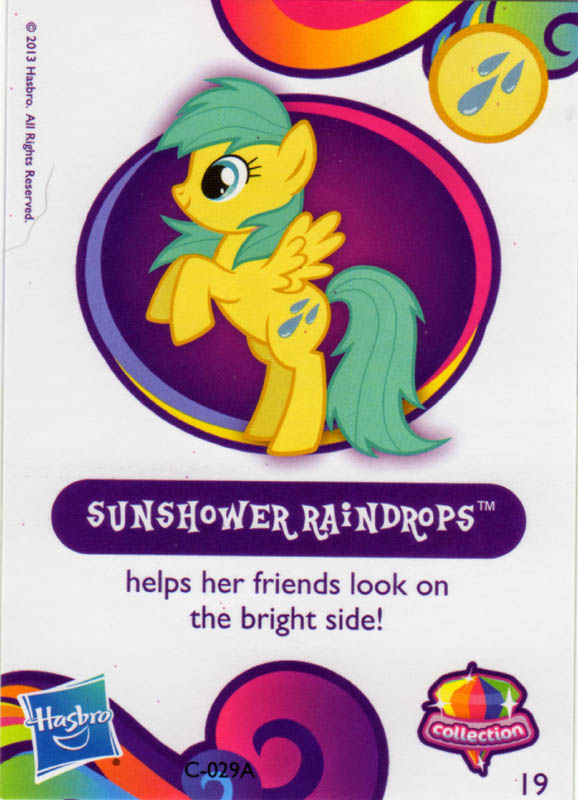 MLP Sunshower Raindrops Blind Bag Cards | MLP Merch