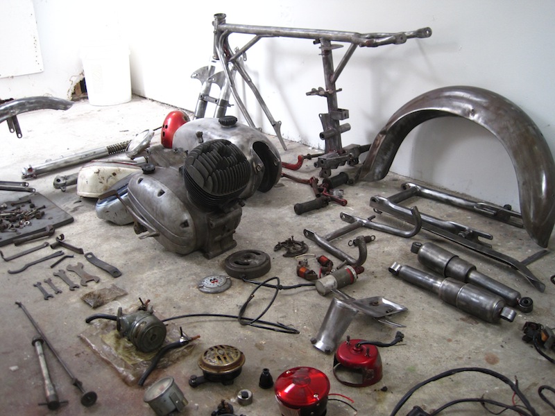 Restored Motorcycle Style: Montgomery Wards Riverside / Benelli Cobra ...