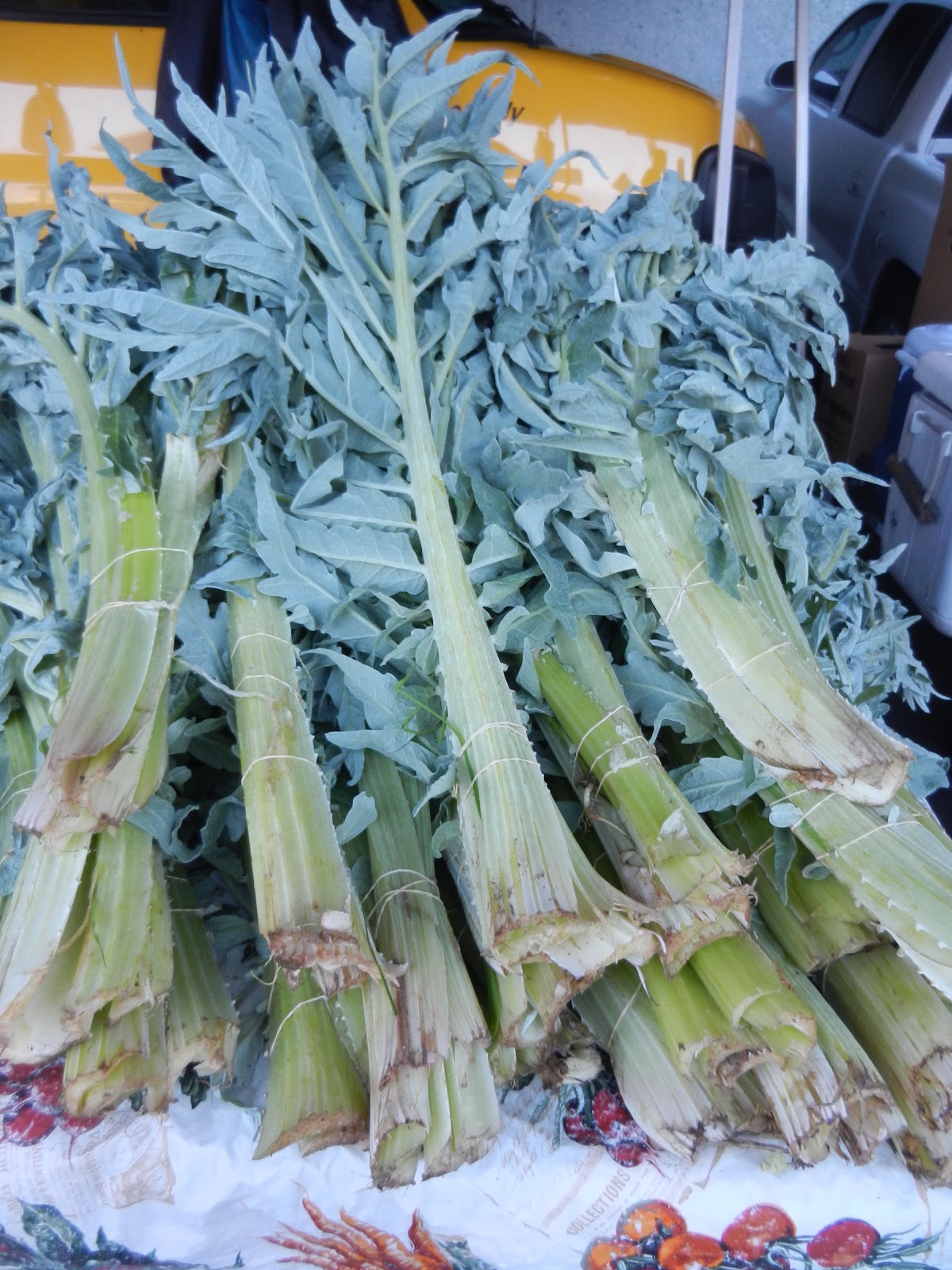 Joy's Organic Kitchen: Cardoons