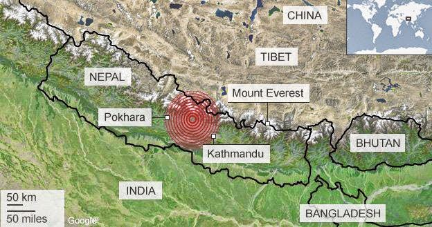 American News Broadcasting: Nepal earthquake: Hundreds die, many feared ...