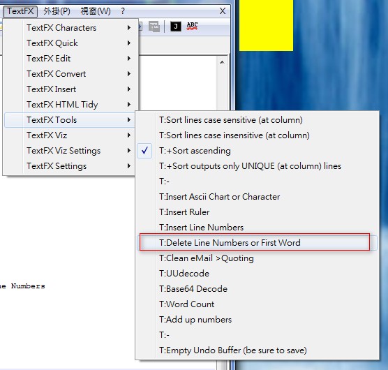 Java程式教學甘仔店: Notepad++ Plugins TextFX Characters for Html or xml