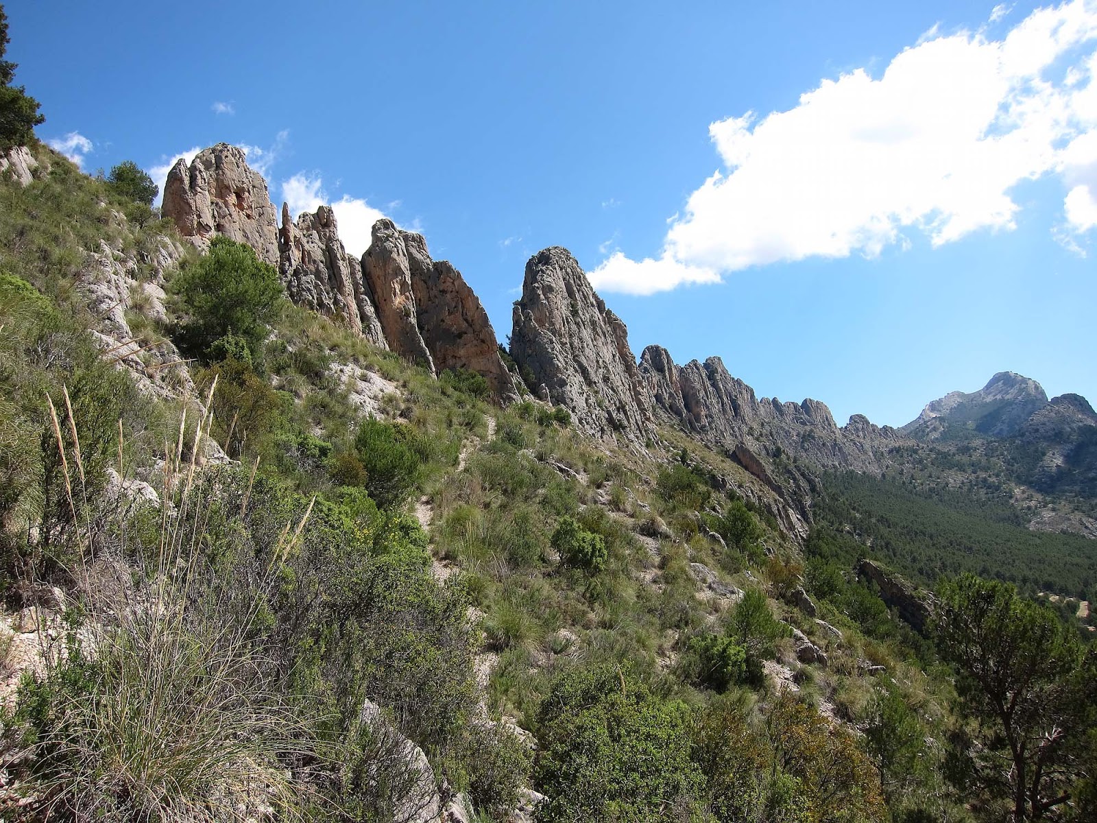 La Finestra de Fidel: Els Castellets desde Finestrat