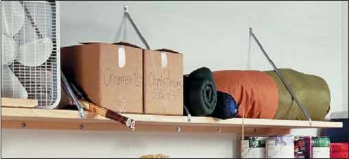 World Of Wood: Overhead Storage Shelf