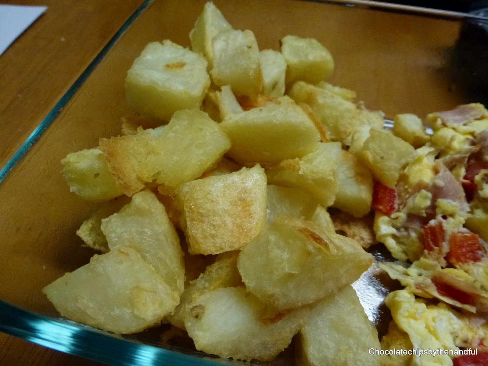 Chocolate Chips by the Handful: Crispy Cubed Potatoes