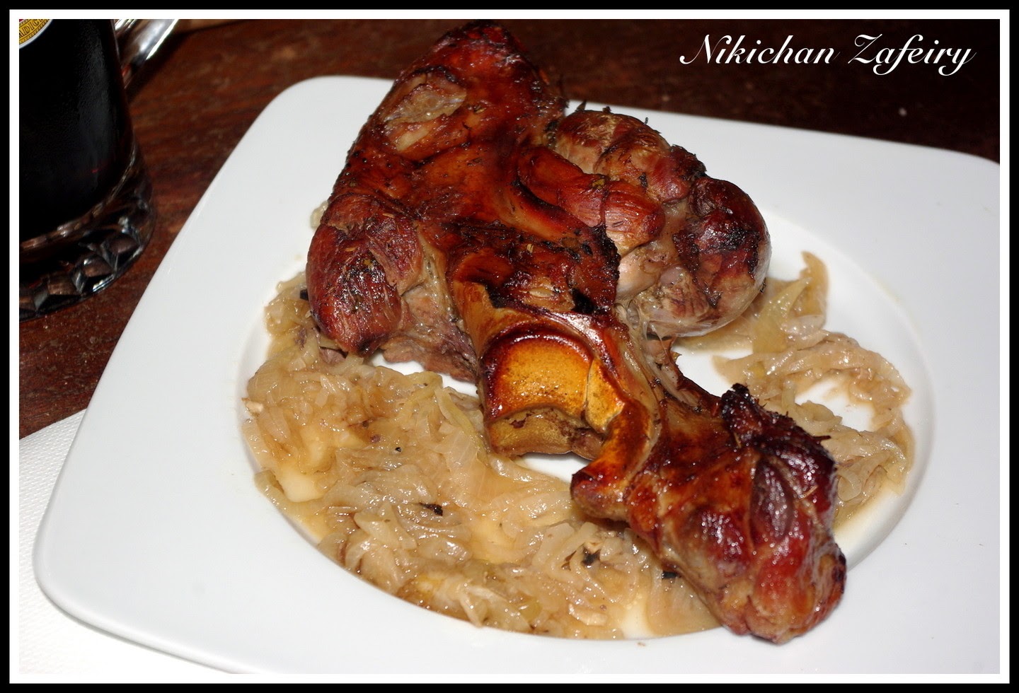 CODILLO AL HORNO ESTILO ALEMÁN - Recetas de una Gatita Enamorada