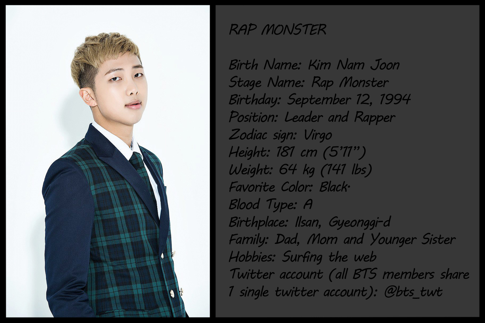 Fathehah Gallery: BTS PROFILE