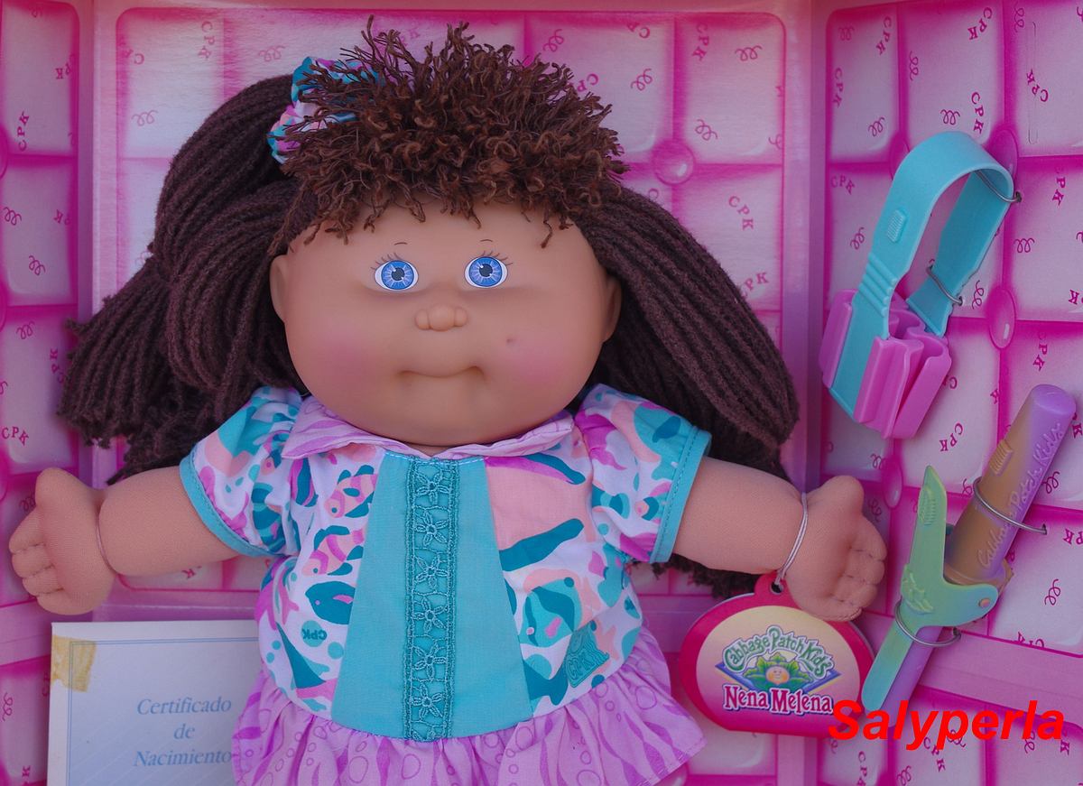 Las Muñecas de Salyperla: Novedad del día: Muñeca Repollo "Nena Melena ...
