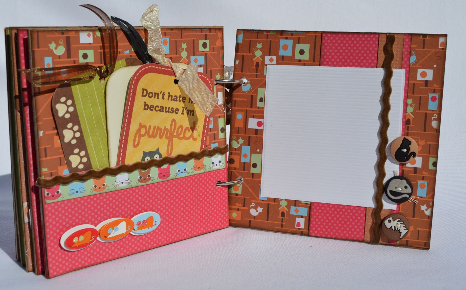 Scrappy Stuff: Cat Mini Album