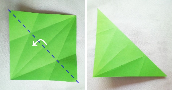 dottodot: Tutorial Origami,Lipatan Dasar 'Ikan'