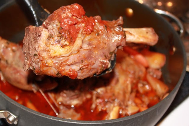 Italian Style Lamb Shank Cabernet Stew | What's Cookin' Italian Style ...